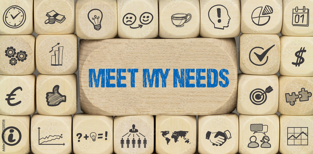Meet My Needs Stock Photo | Adobe Stock