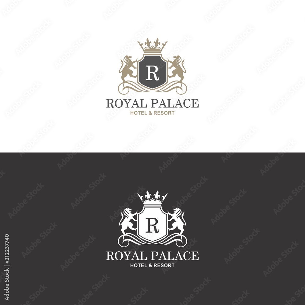 Vecteur Stock Royal Palace Logo in vector | Adobe Stock
