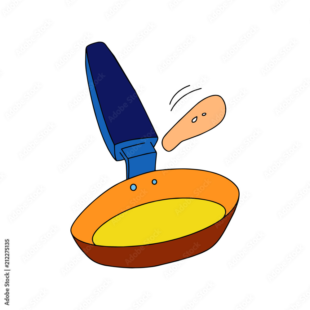 Pan cartoon illustration isolated on white background for children ...