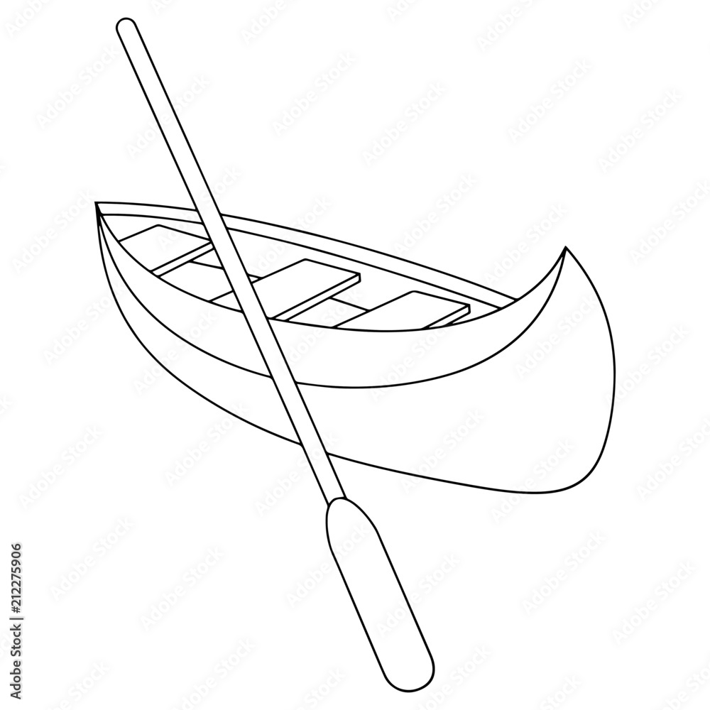 Small Ship cartoon illustration isolated on white background for ...
