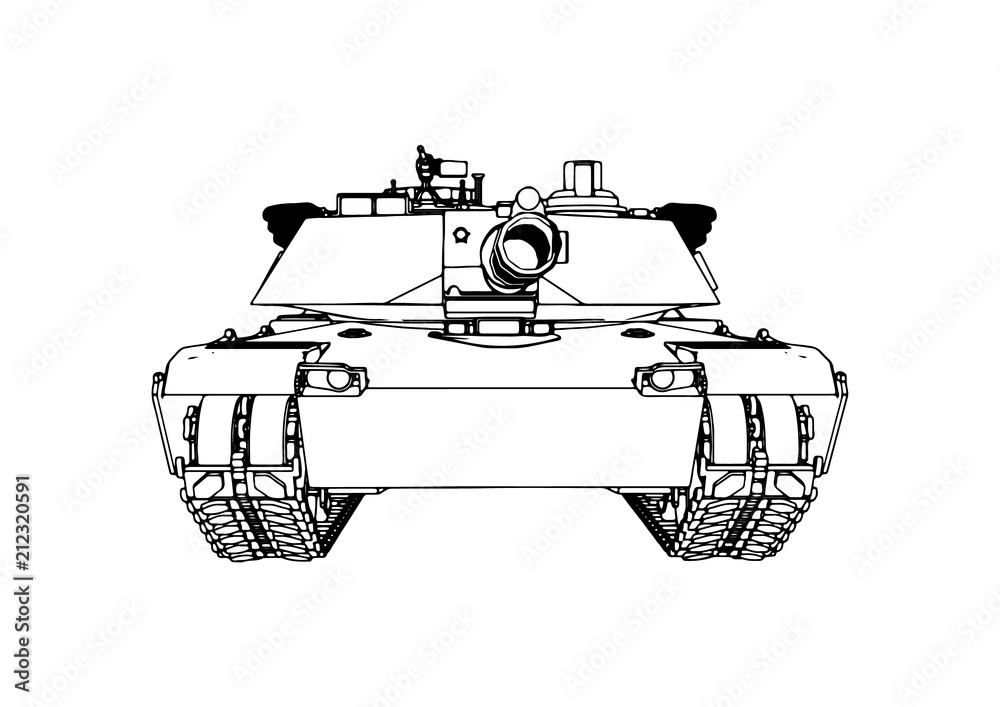 Tank Vector Art