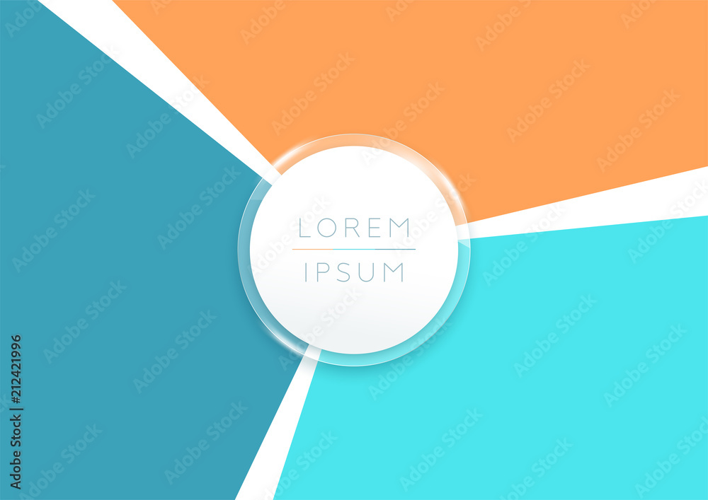 Vector 3 Step 3d Infographic Page Segments Template Stock Vector ...