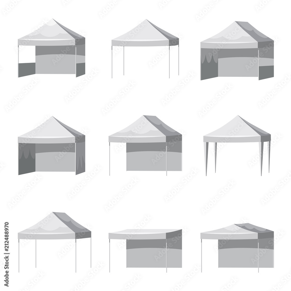 Poster Set Canopy shed overhang awning mockup set – Wall Art | UkPosters