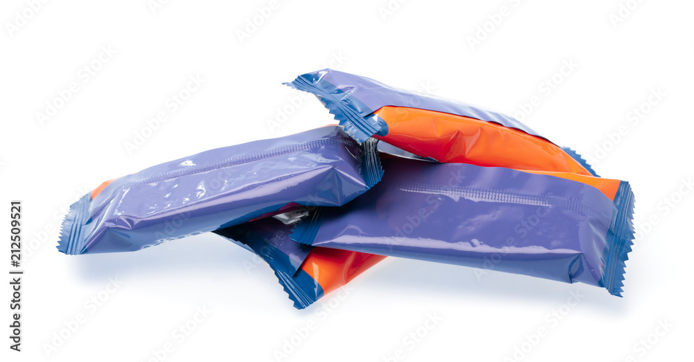 snack crisp packet isolated on white background Stock Photo | Adobe Stock