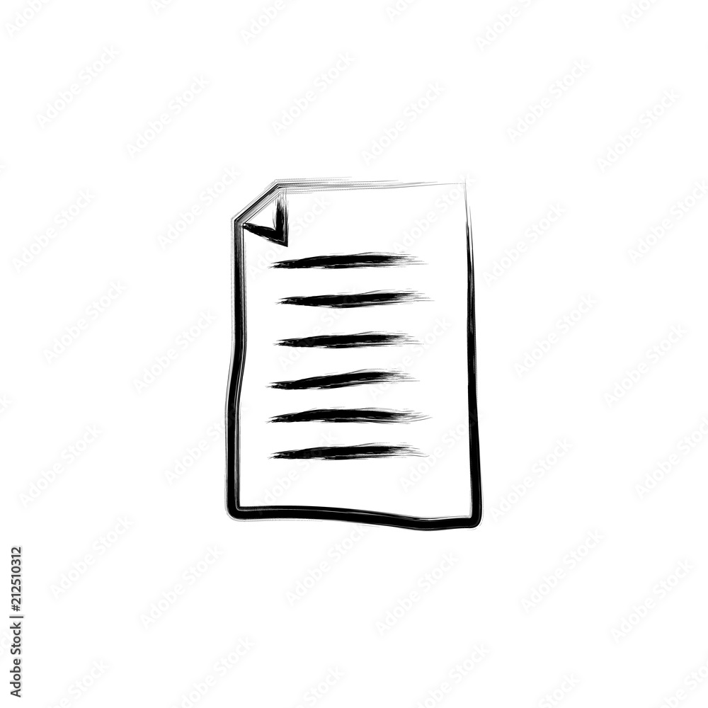 Contract sketch style illustration Stock Vector | Adobe Stock