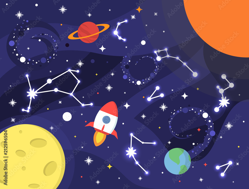 Space Background Clipart