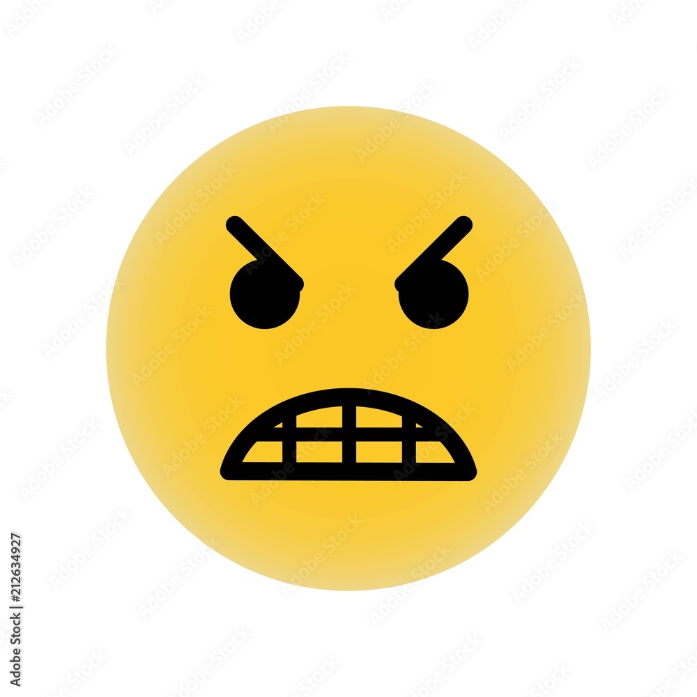 Angry Symbol Face