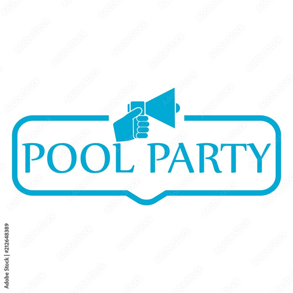 Pool party invitation vector Stock Vector | Adobe Stock