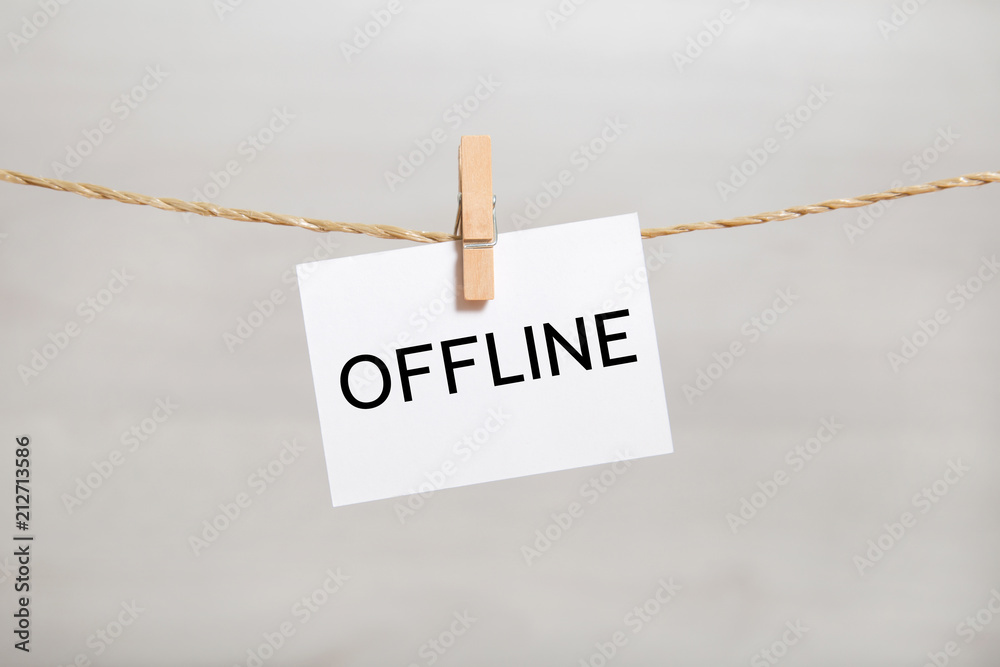 OFFLINE Stock-Foto | Adobe Stock