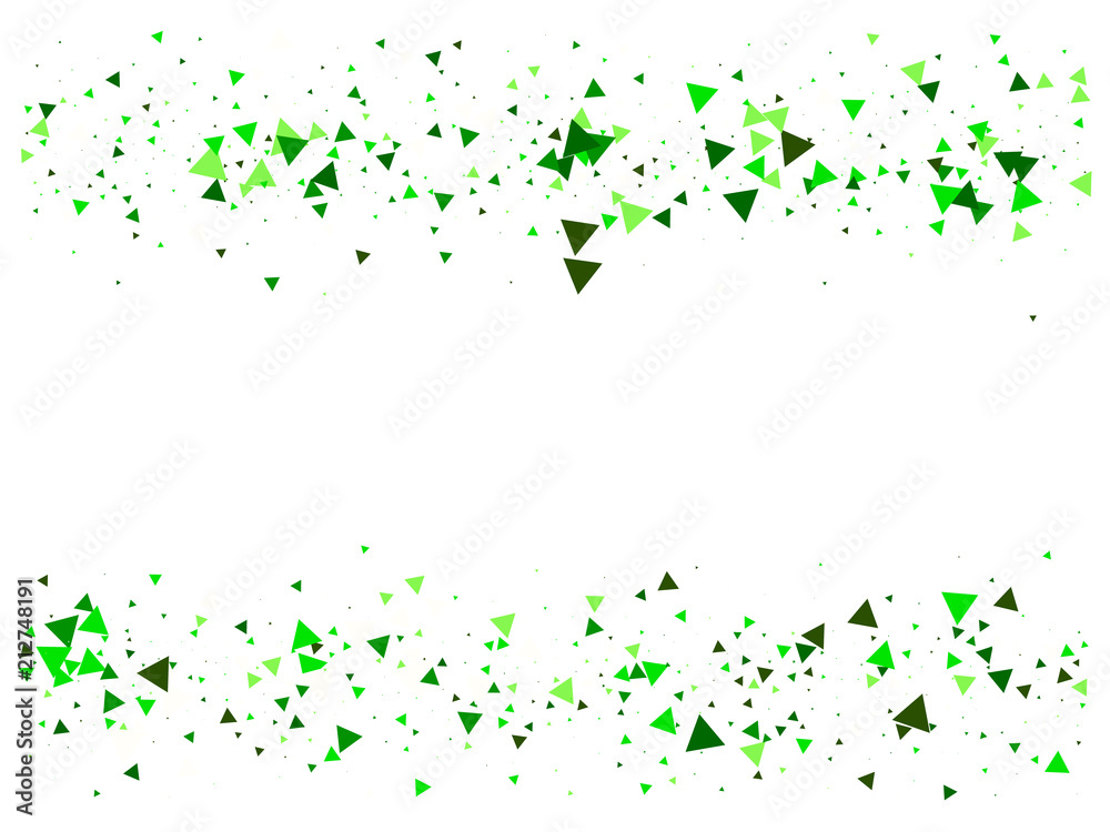 Blast Glass Shatter Memphis Vector Frame. Triangle Fragmentation ...