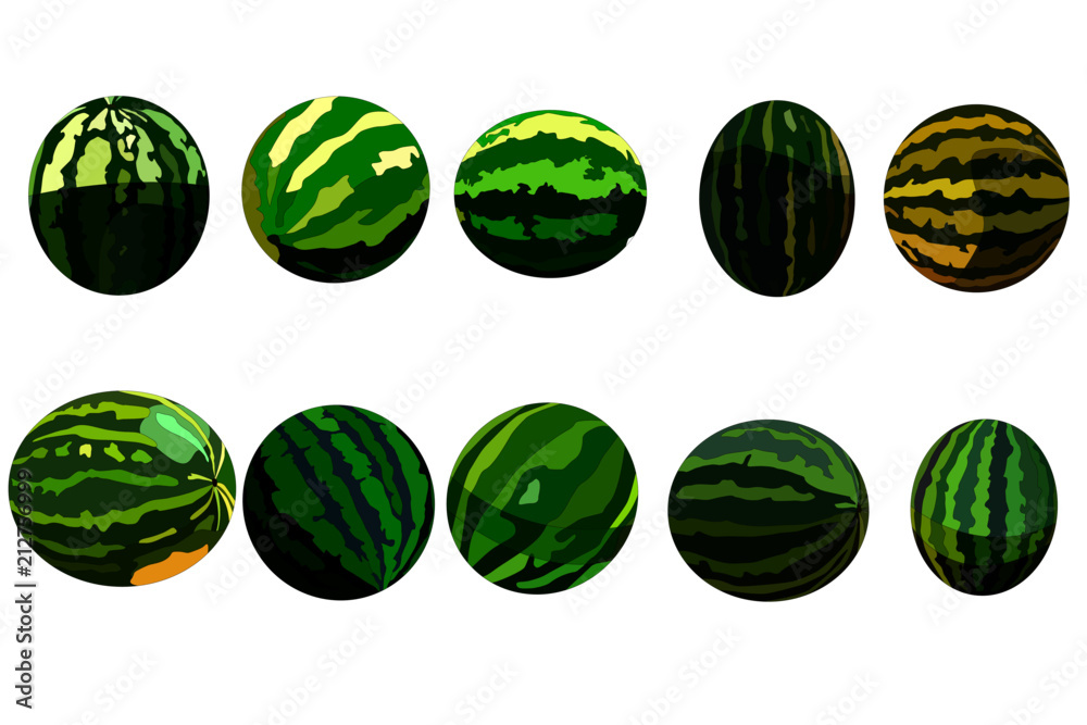 Different Watermelon Colors