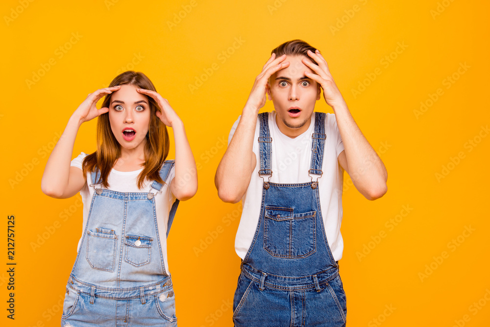 Wow unbelievable incredible crazy terrified person with big eyes ...