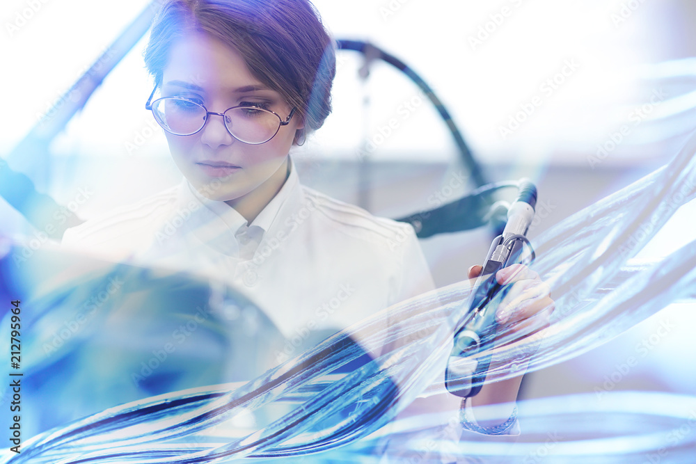 blurred background science medicine / medicine research concept science ...