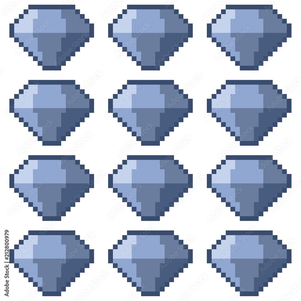Diamond Pixel Art