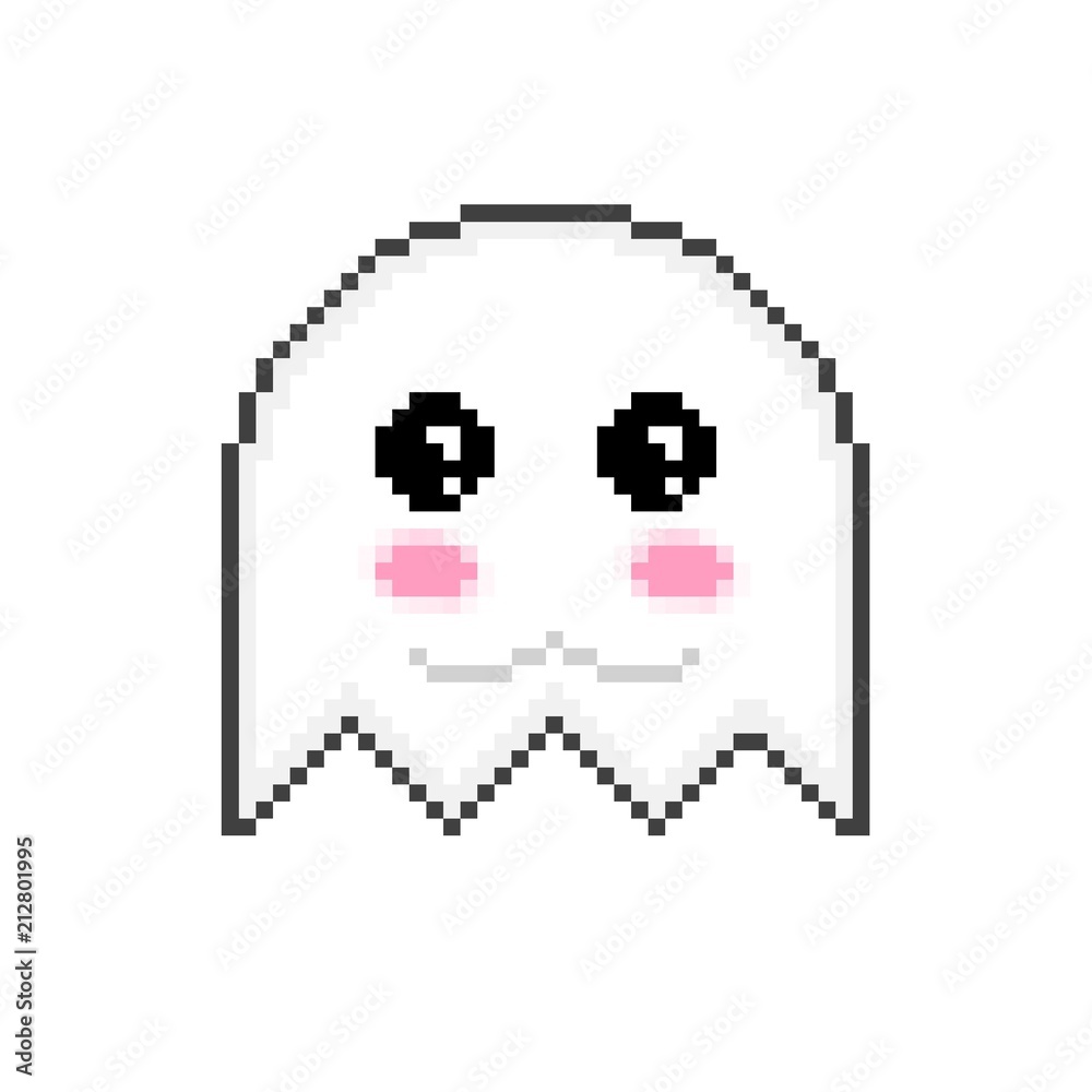 Spreadsheet Pixel Art Ghost at Hugo Jenyns blog