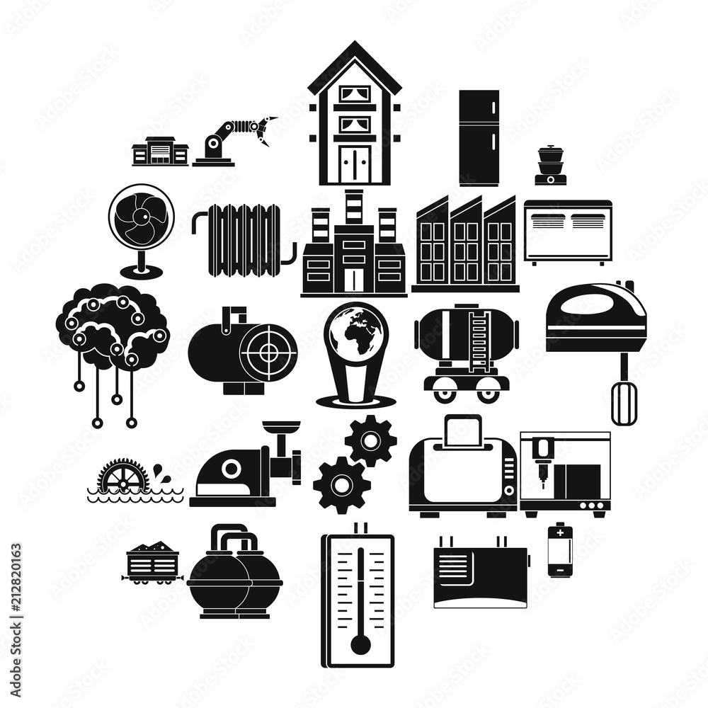 Electrical Engineering Icons