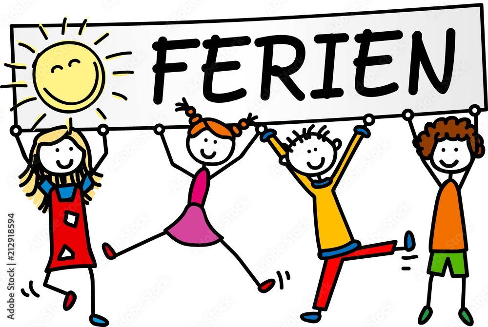 Ferien Stock-Vektorgrafik | Adobe Stock