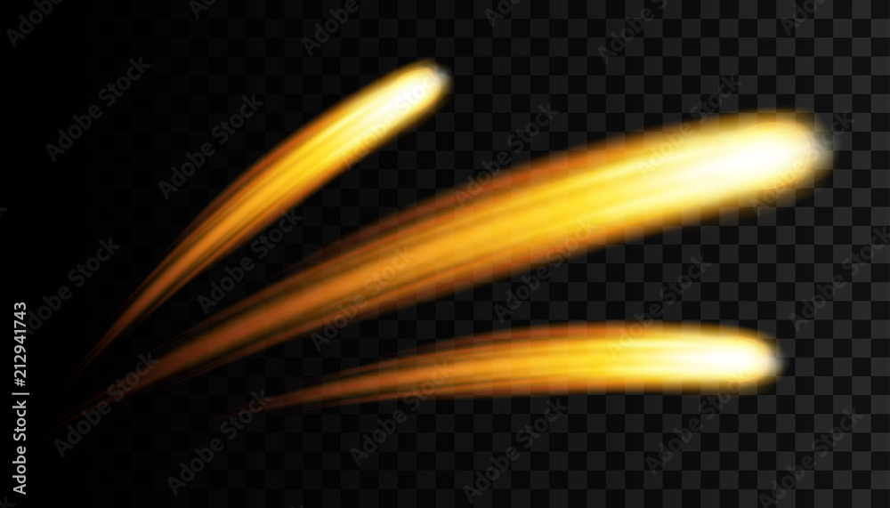 Creative vector illustration of flying cosmic meteor, planetoid, comet ...