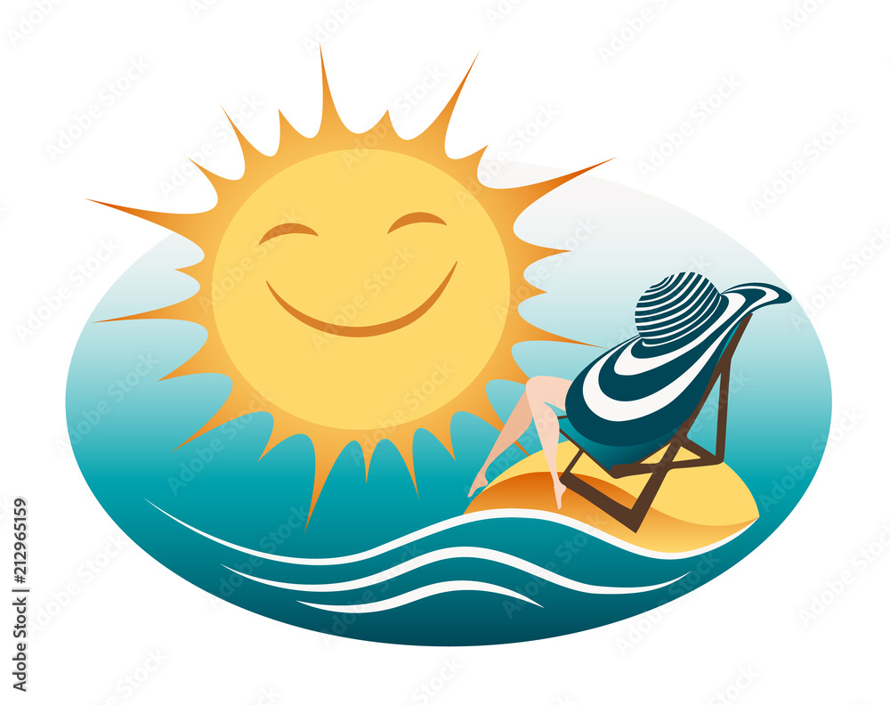 Summertime Sun Clipart
