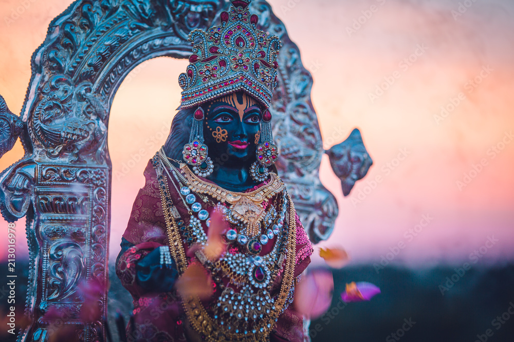 Sri Krishna Puja Stock Photo | Adobe Stock