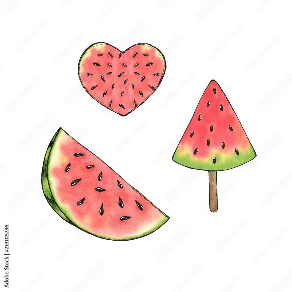 Heart Watermelon
