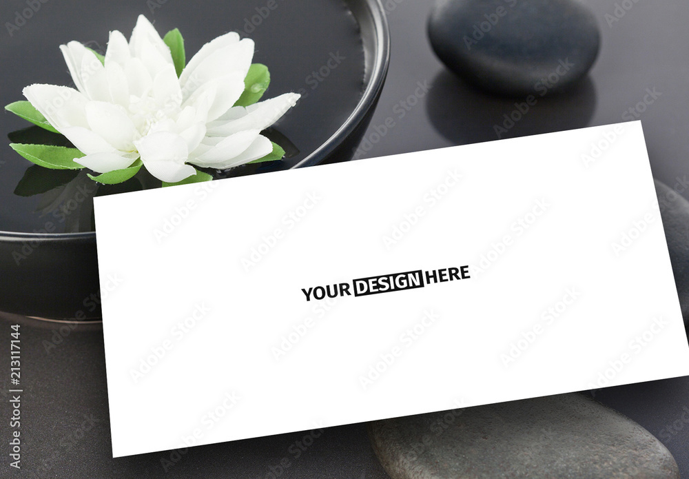 Envelope on Table Mockup Stock Template | Adobe Stock