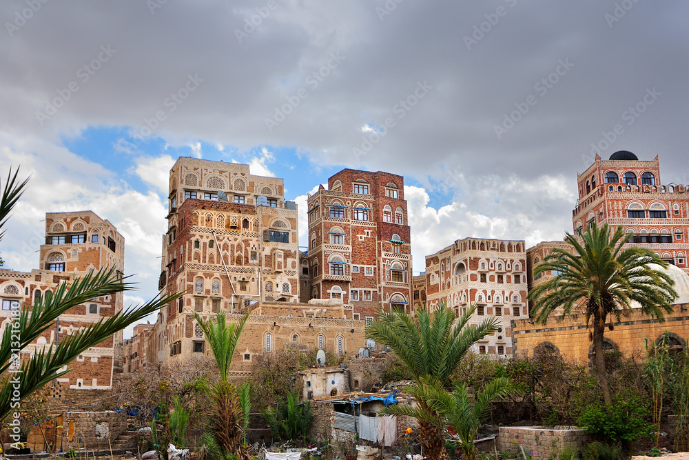 Capital of Yemen, Sanaa Stock Photo | Adobe Stock