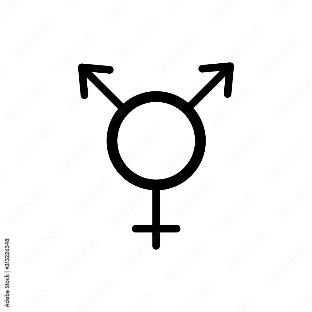 LGBT. Bisexual sign vector. Element of simple web icon for mobile ...