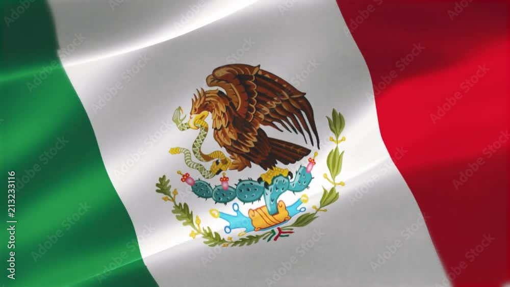 The flag of Mexico (Spanish: Bandera de México) is a vertical tricolor ...