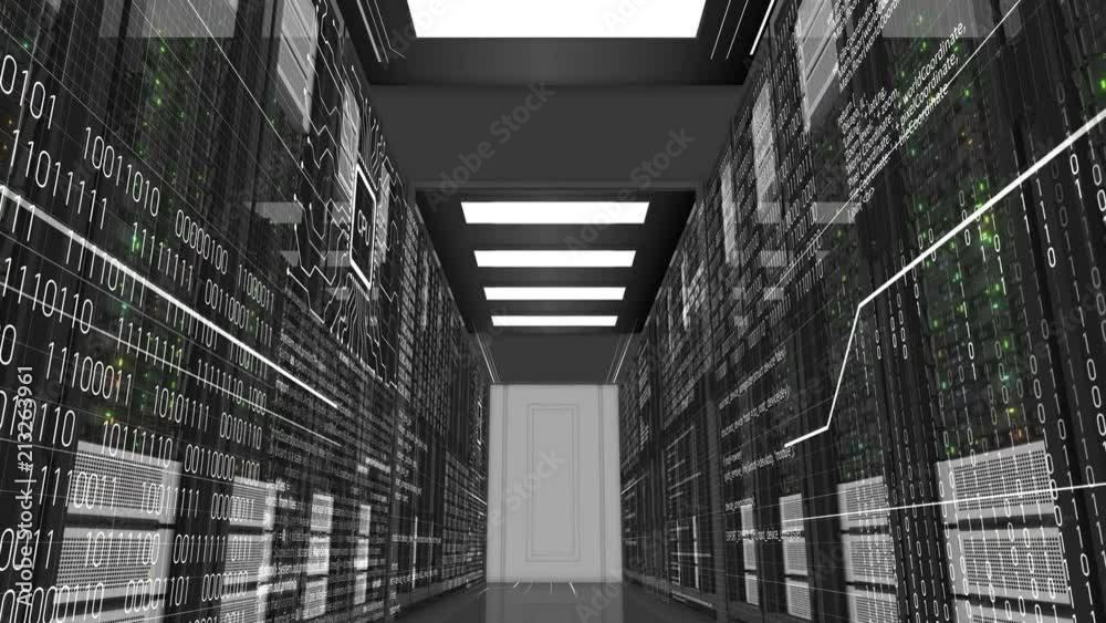 Moving Through the Working Rack Servers in Modern Datacenter. Cloud ...