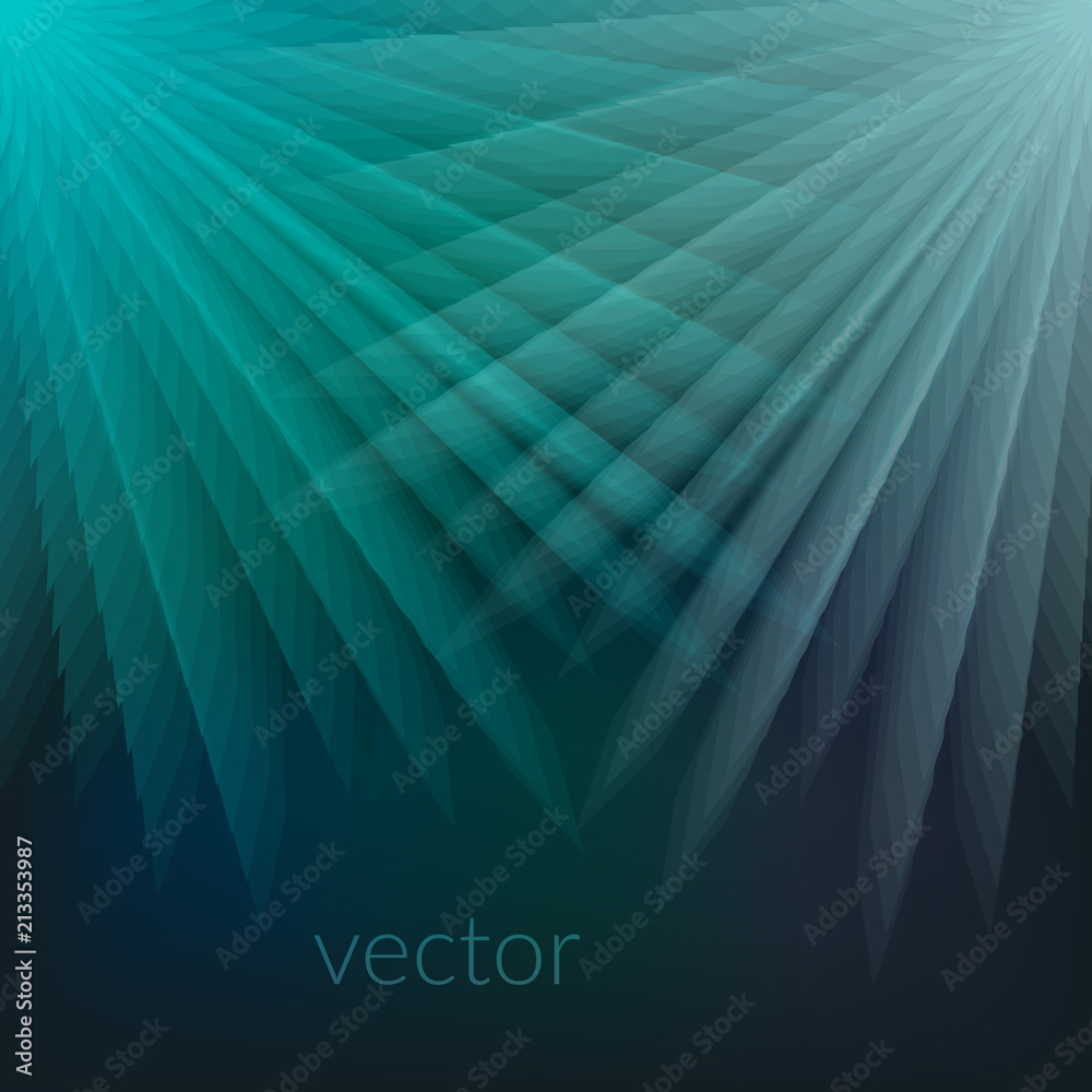 Abstract technology background with rays lines. Futuristic light ...
