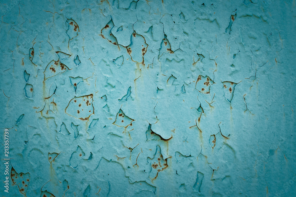 texture of a metal sheet with splinter paint rust and cracked Stock ...