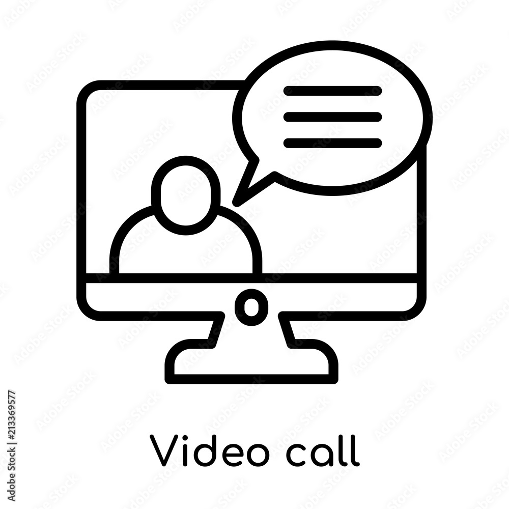 Video Conference Symbol