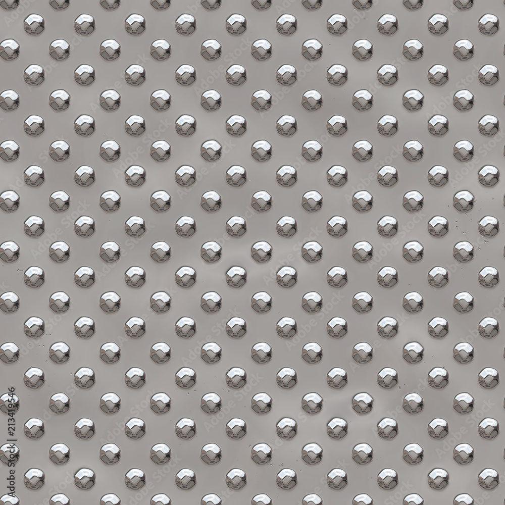 Silver Metal Plate Seamless Texture Stock Illustration | Adobe Stock