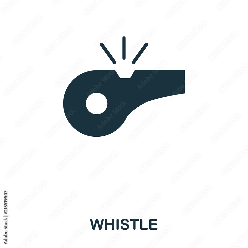 Whistle icon. Premium style icon design. UI. Illustration of whistle ...