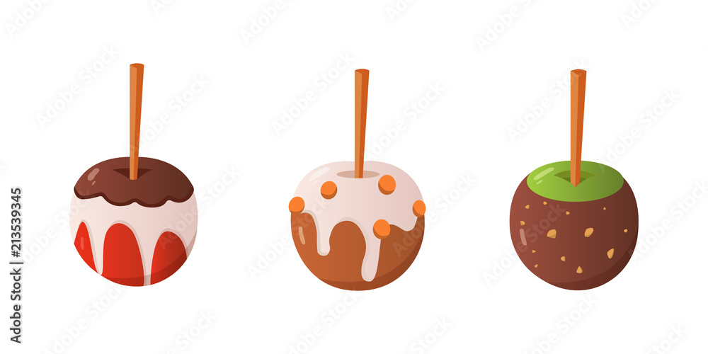 Candy Apple Vector