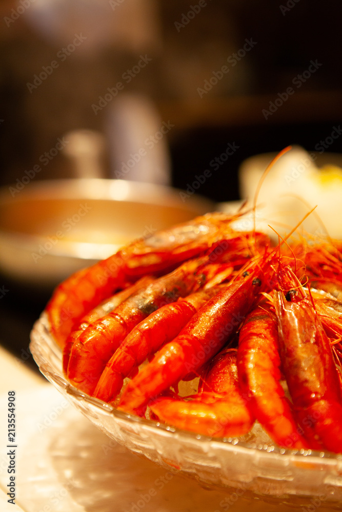 Carabineros Shrimp or Scarlet Shrimp or Cardinal Prawn is one of the ...