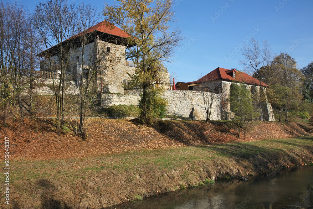 Slezskoostravsky hrad - Silesian Ostrava Castle. Czech Republic Stock ...