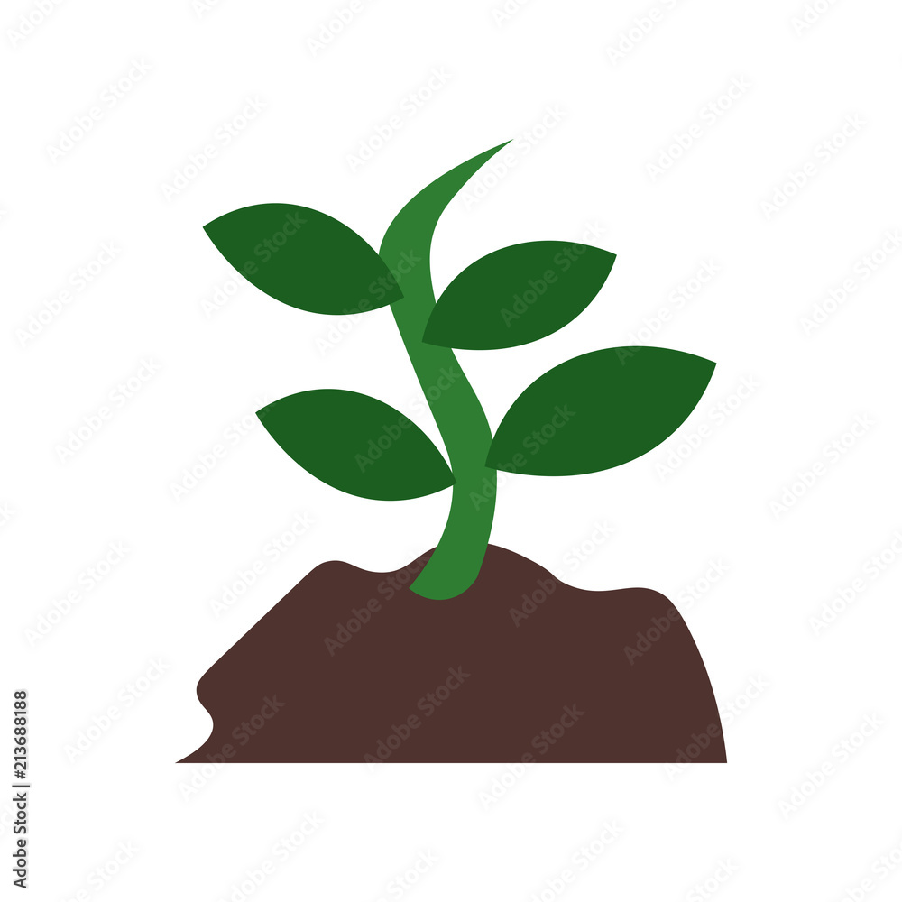 Soil icon vector sign and symbol isolated on white background, Soil ...