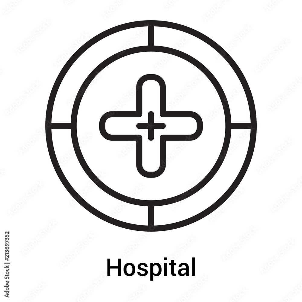 Hospital Symbol Vector