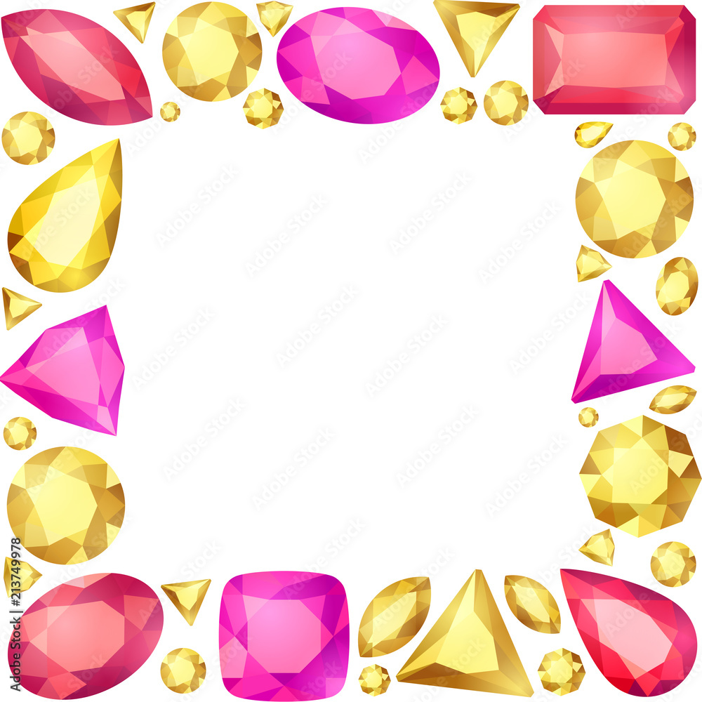 Square Gem Clip Art