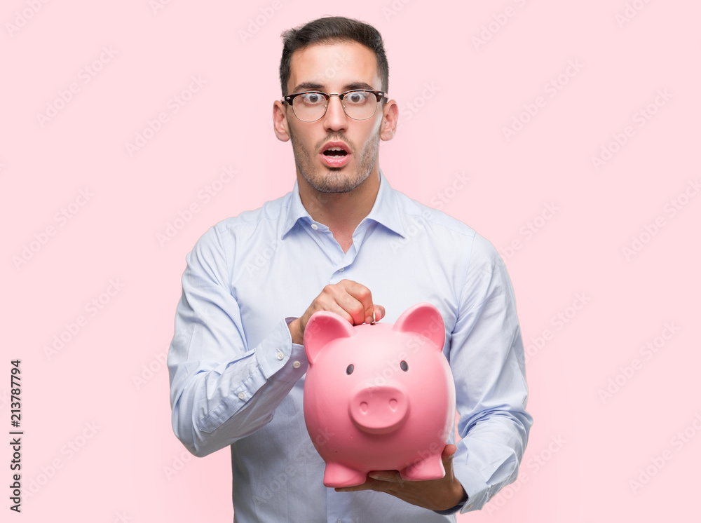 Scared Piggy Bank