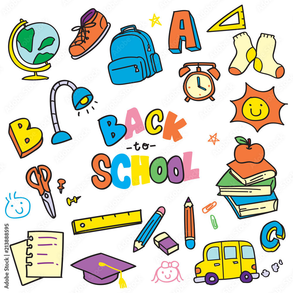 School Clip Art Frames