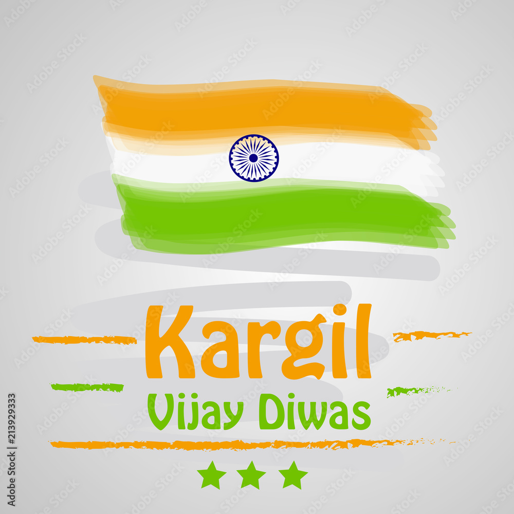 Illustration of Kargil Vijay Diwas Background. Kargil Vijay Diwas is a ...