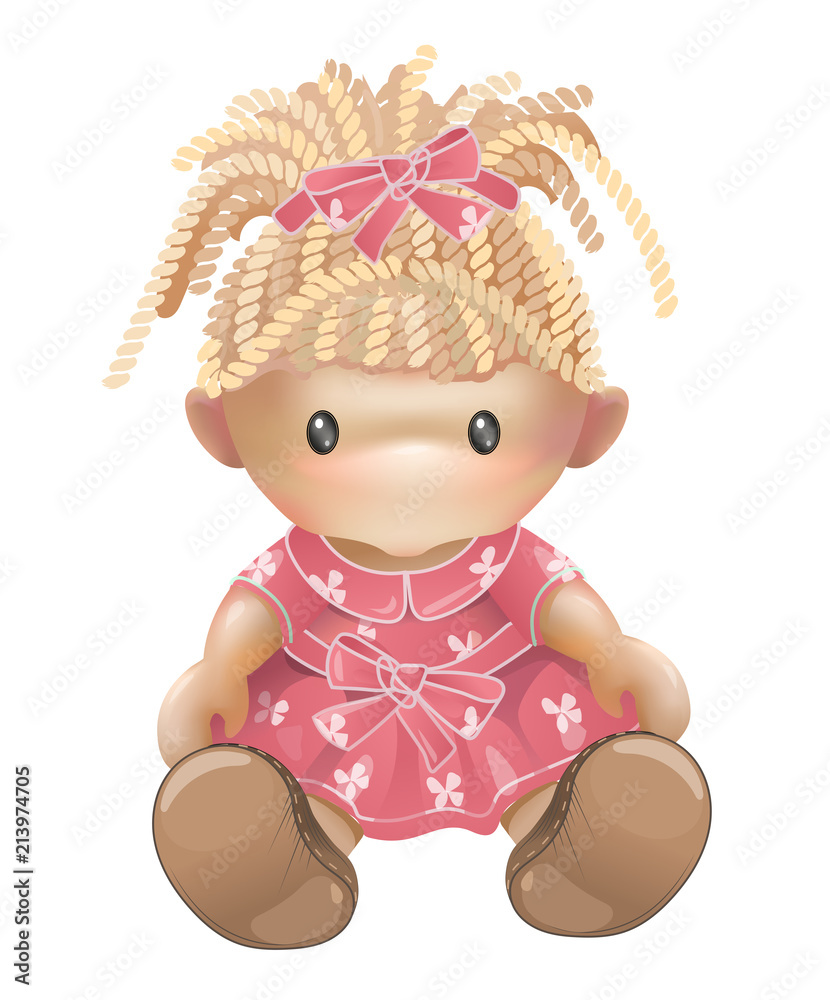 Rag Dolls Clip Art