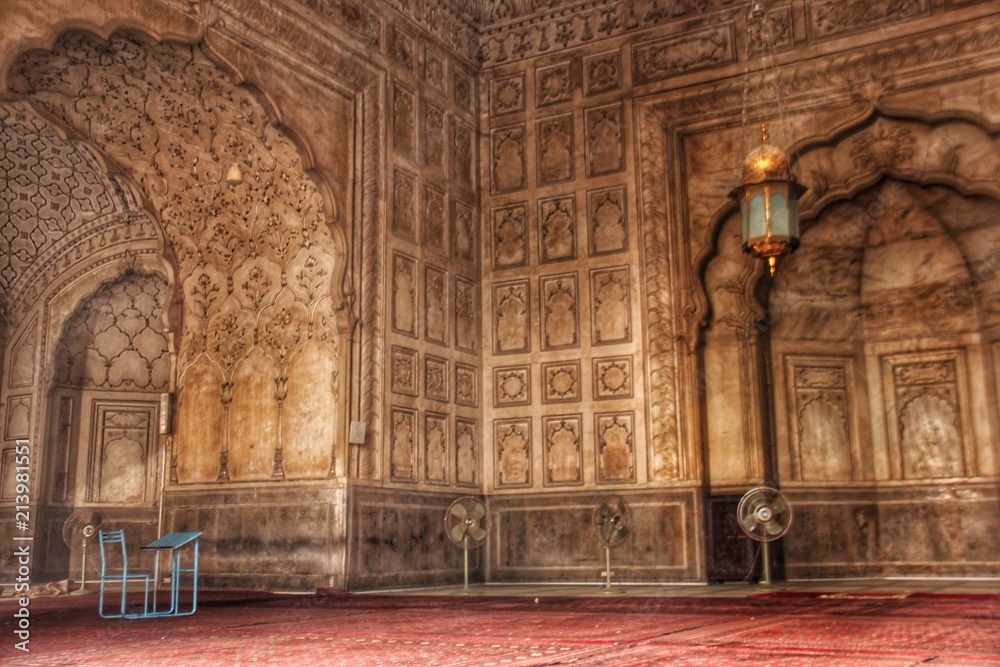 Badshahi Masjid Inside