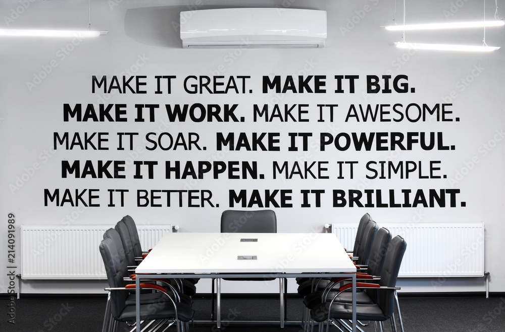 Conference room.With Conference , meeting table and office armchair ...