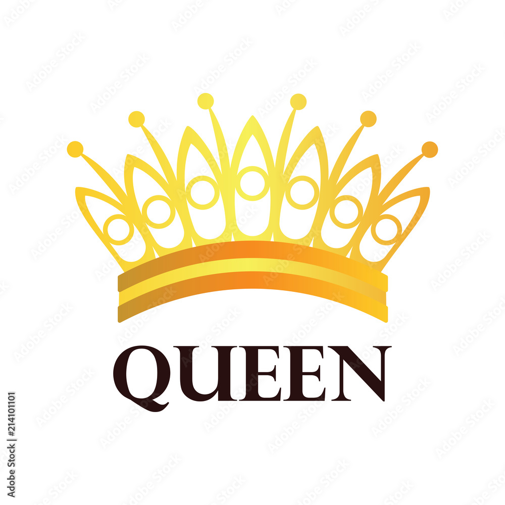 Queen Crest Vector