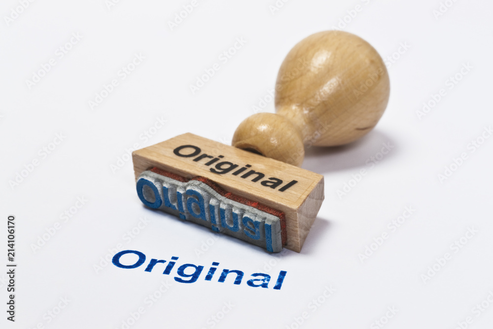 Stempel Original Stock Photo | Adobe Stock