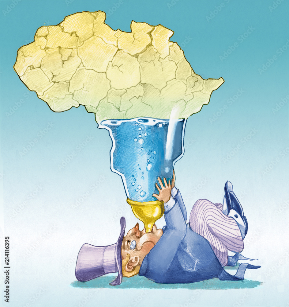 Imperialism Cartoon Africa
